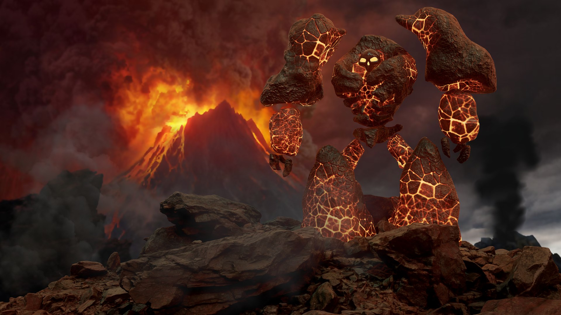 Elemental Golem Simple Max