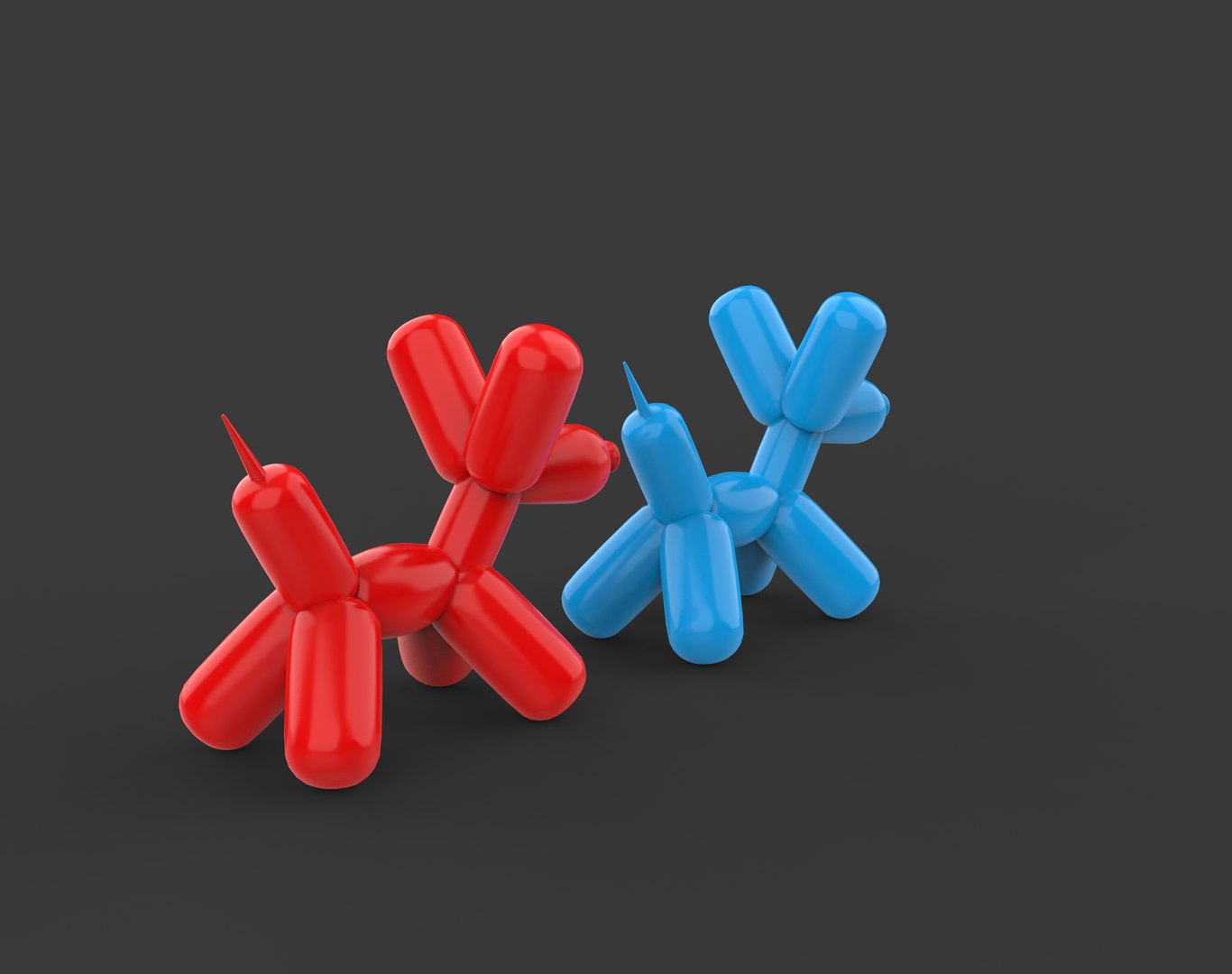 3D Baloon Dog 3D Model Model - TurboSquid 2469063