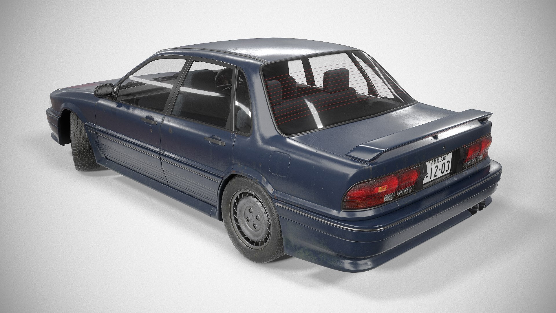 Mitsubishi Galant Vehicle - Model - TurboSquid 1637441