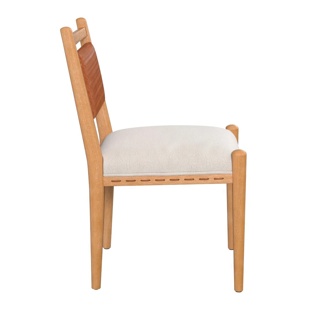 Amber Lewis Anthropologie Garvey Dining Chair PBR 3D Model - TurboSquid ...
