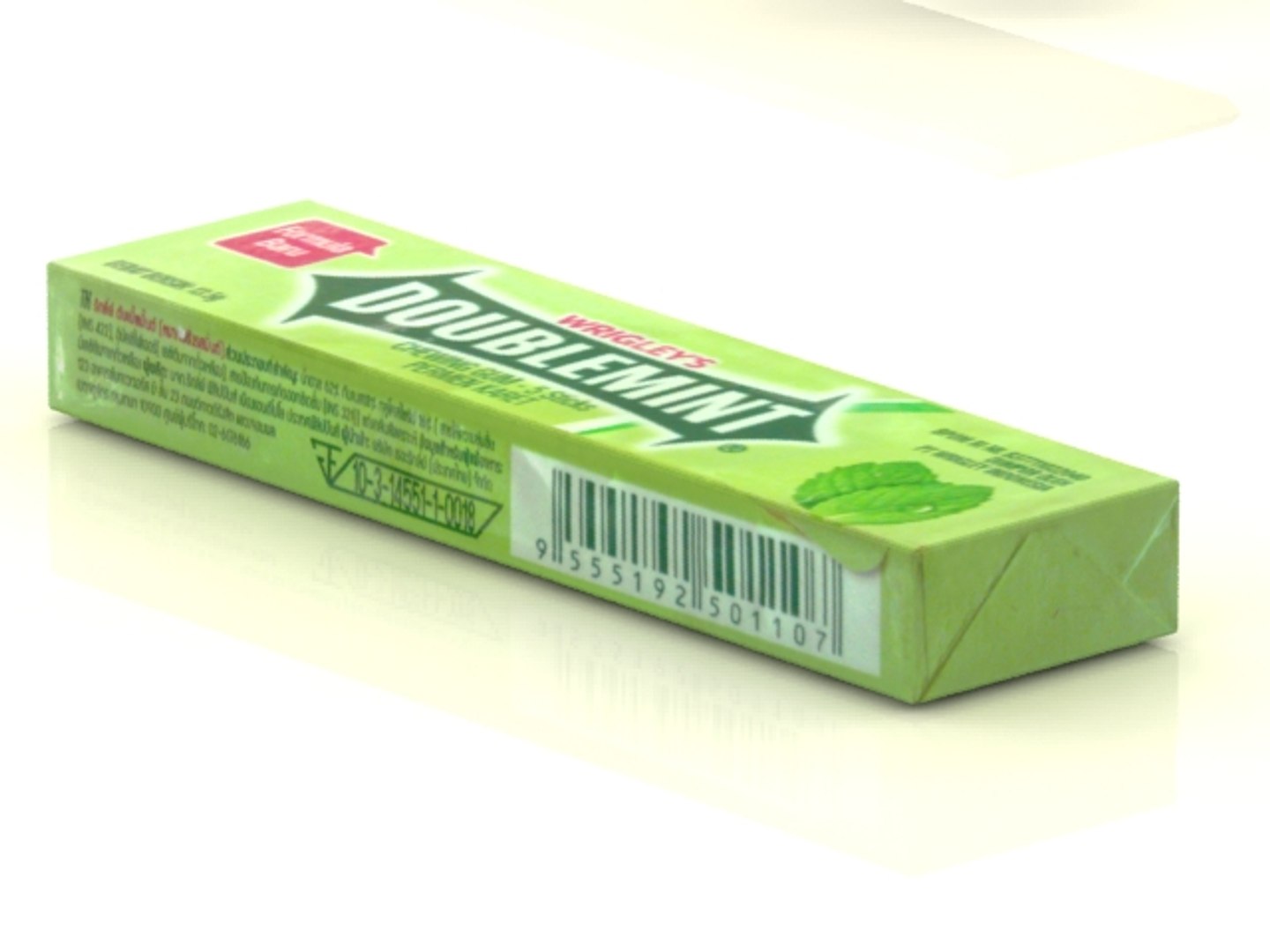 3d Doublemint Chewing Gum Model