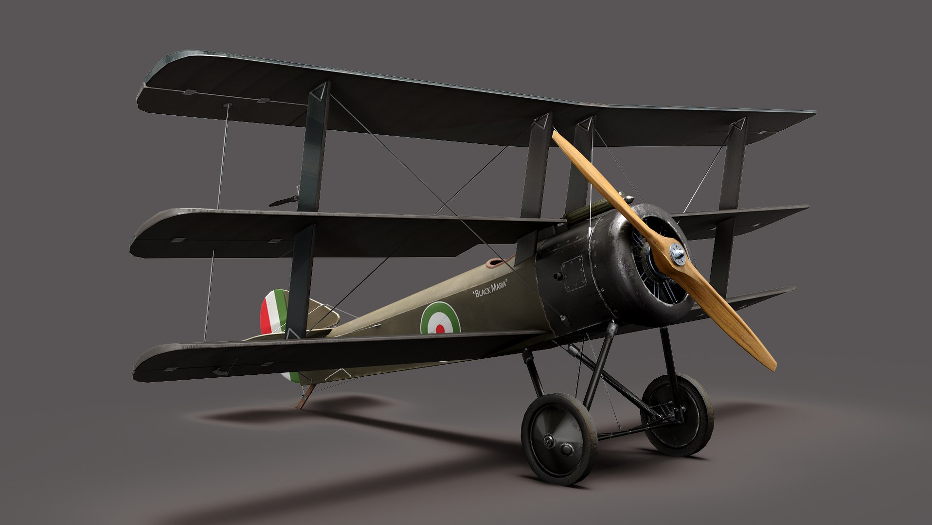 Sopwith Triplane Model - TurboSquid 2410653