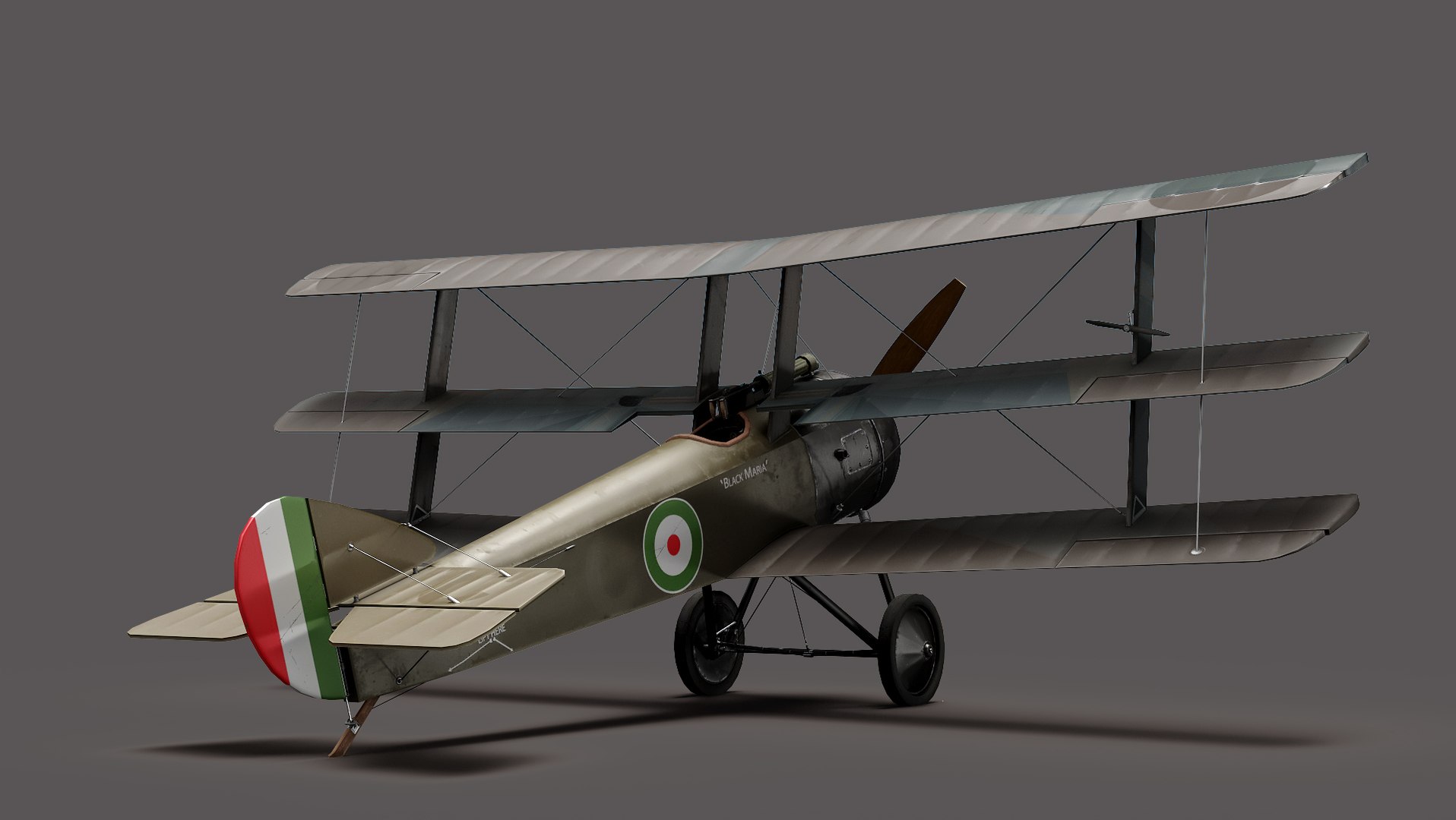Sopwith Triplane Model - TurboSquid 2410653