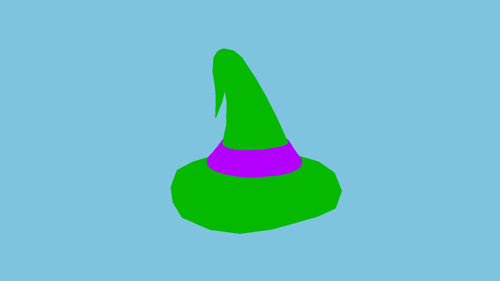 3D Stars Moon Wizard Hat - Character Design Fashion - TurboSquid 1729011