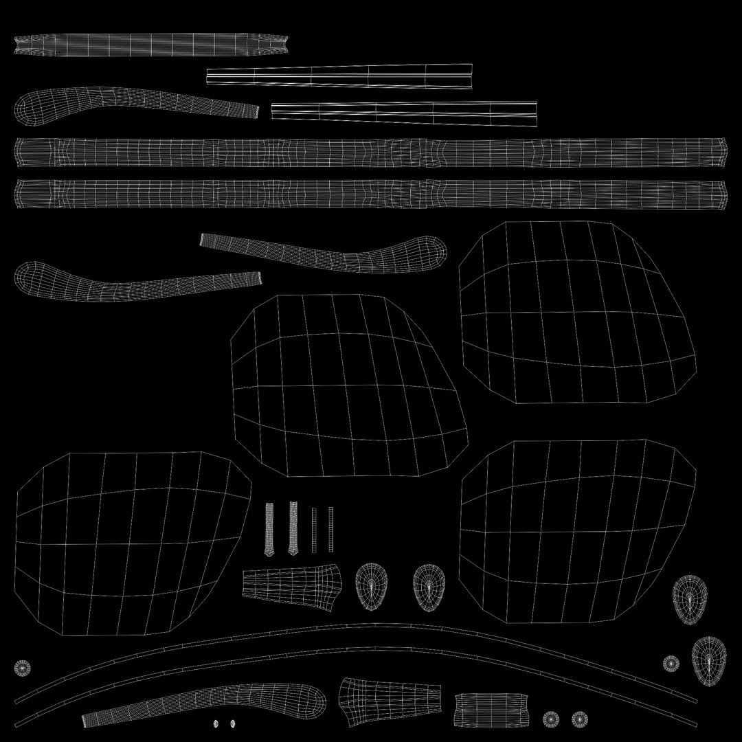 3D Spectacles - TurboSquid 1850663