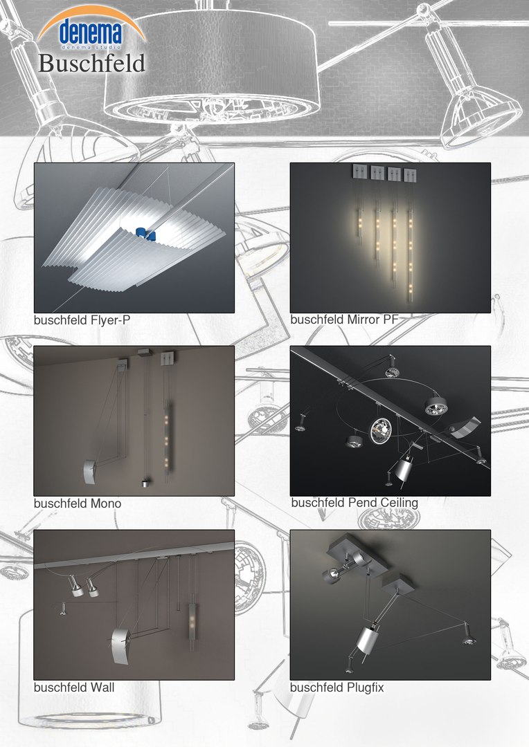 Max Buschfeld Luminaires