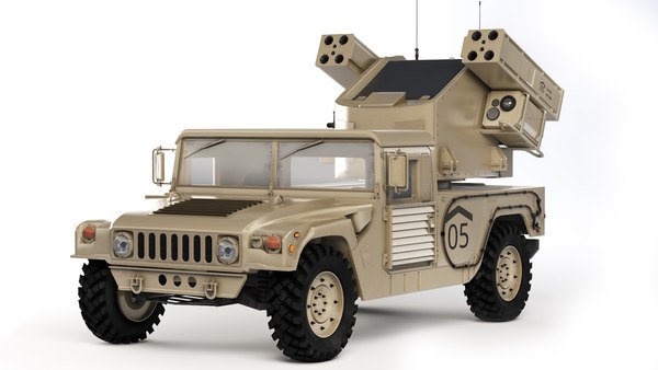 modelo 3d Humvee Militar M1097 Vengador 1991 - TurboSquid 1893715