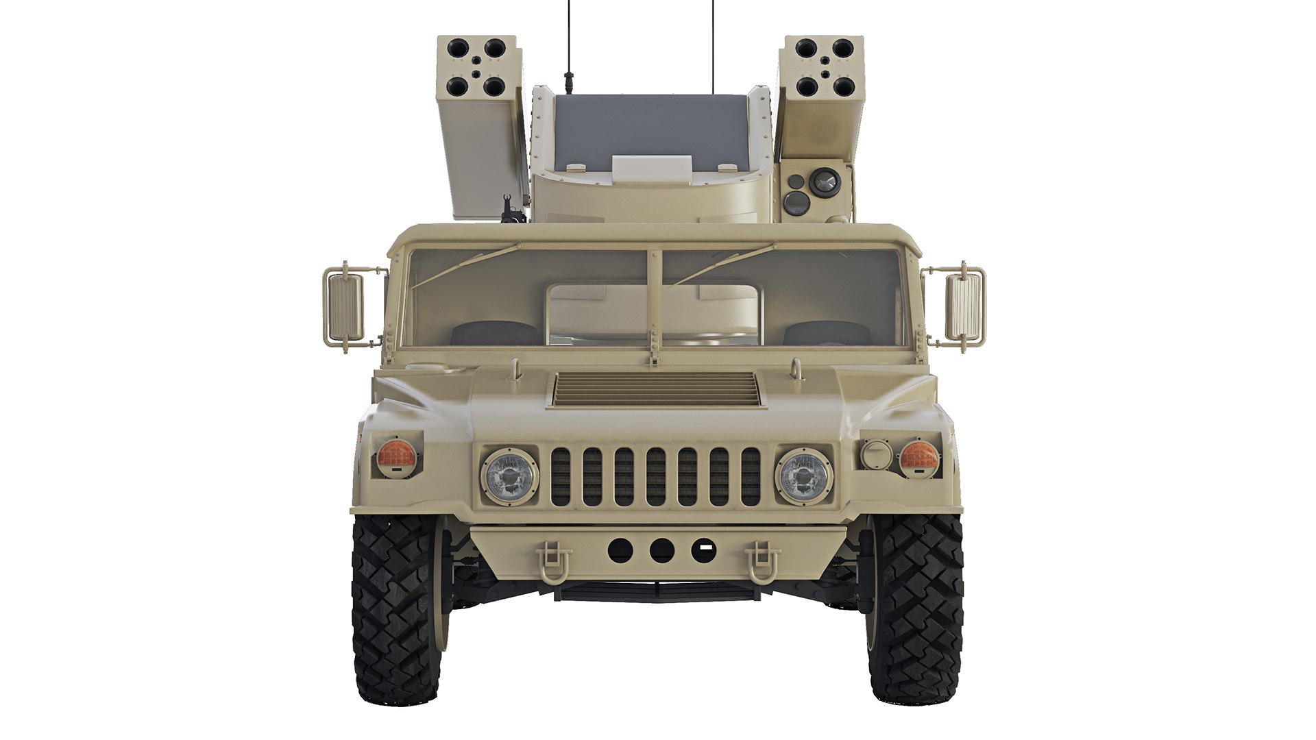 Humvee Military M1097 Avenger 1991 3D - TurboSquid 1893715