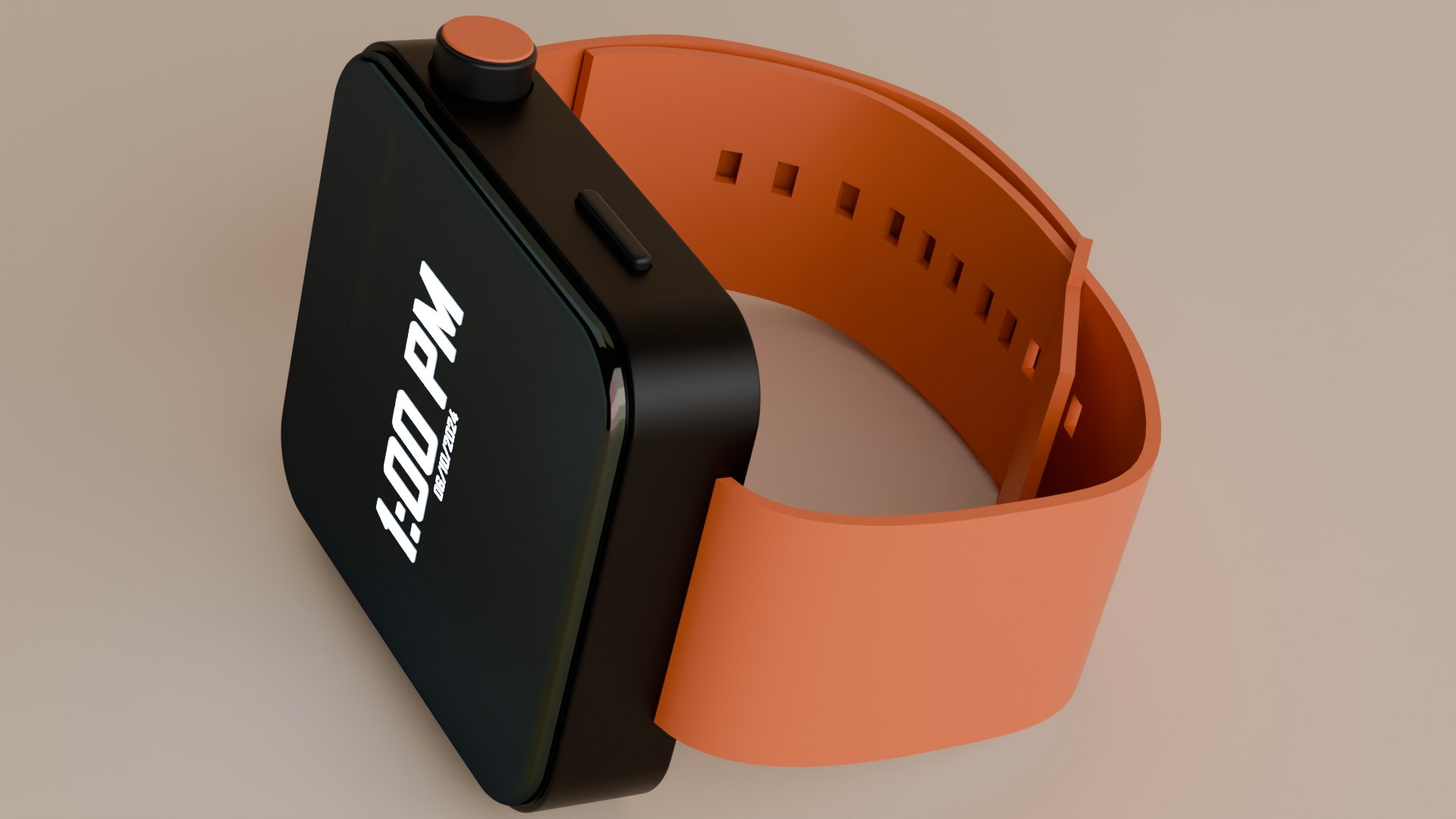 3D 3D Smartwatch Model - TurboSquid 2320030