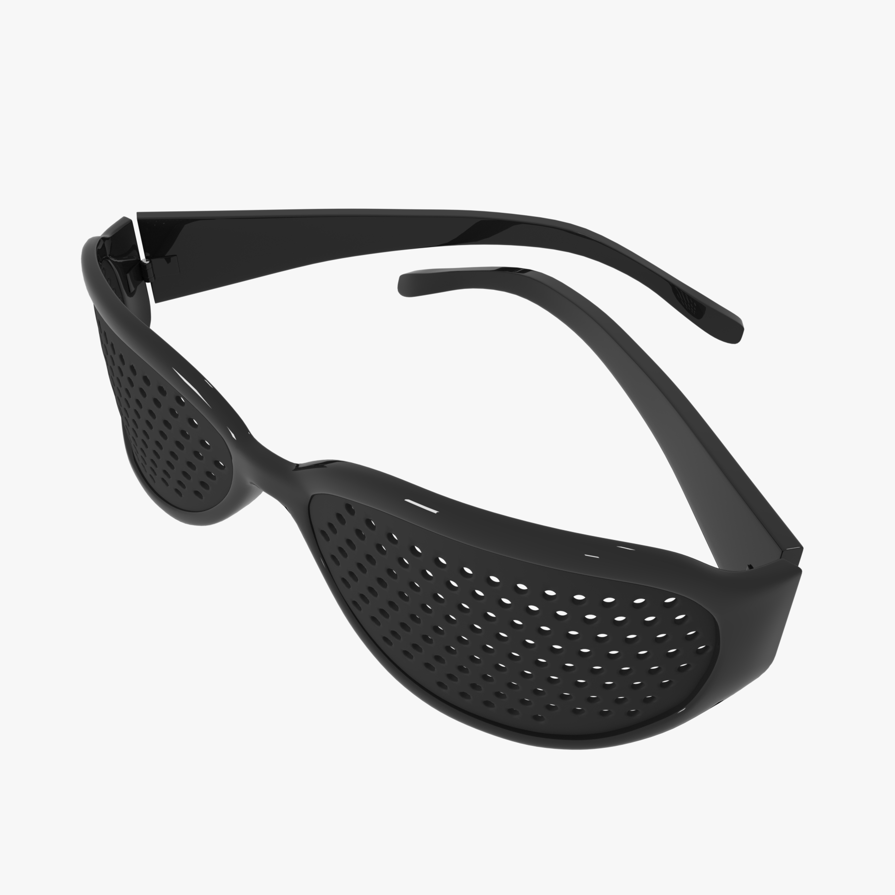 pinhole glasses 3d obj