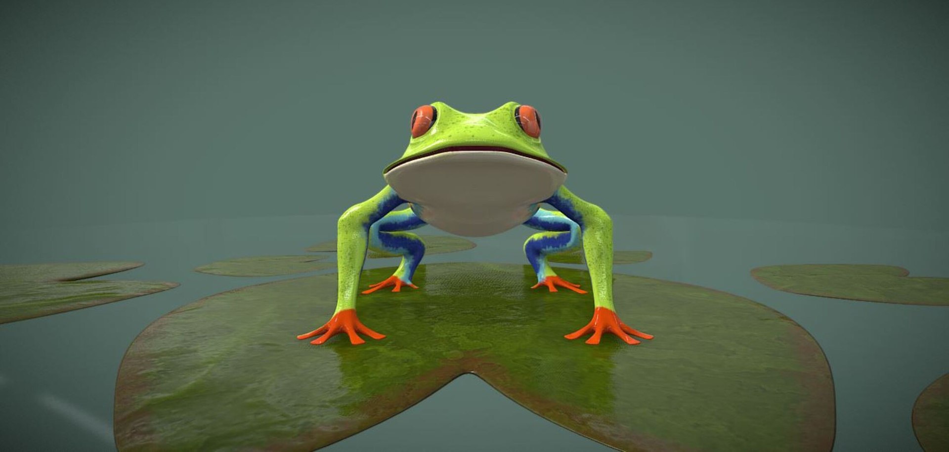Frog 3D model - TurboSquid 1791441
