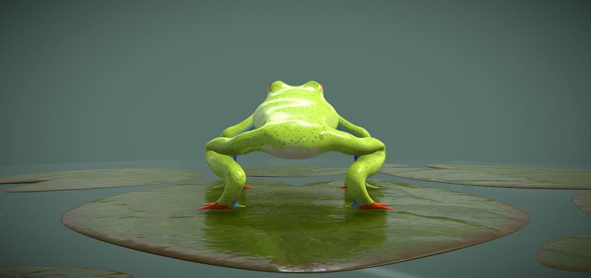 Frog 3D model - TurboSquid 1791441