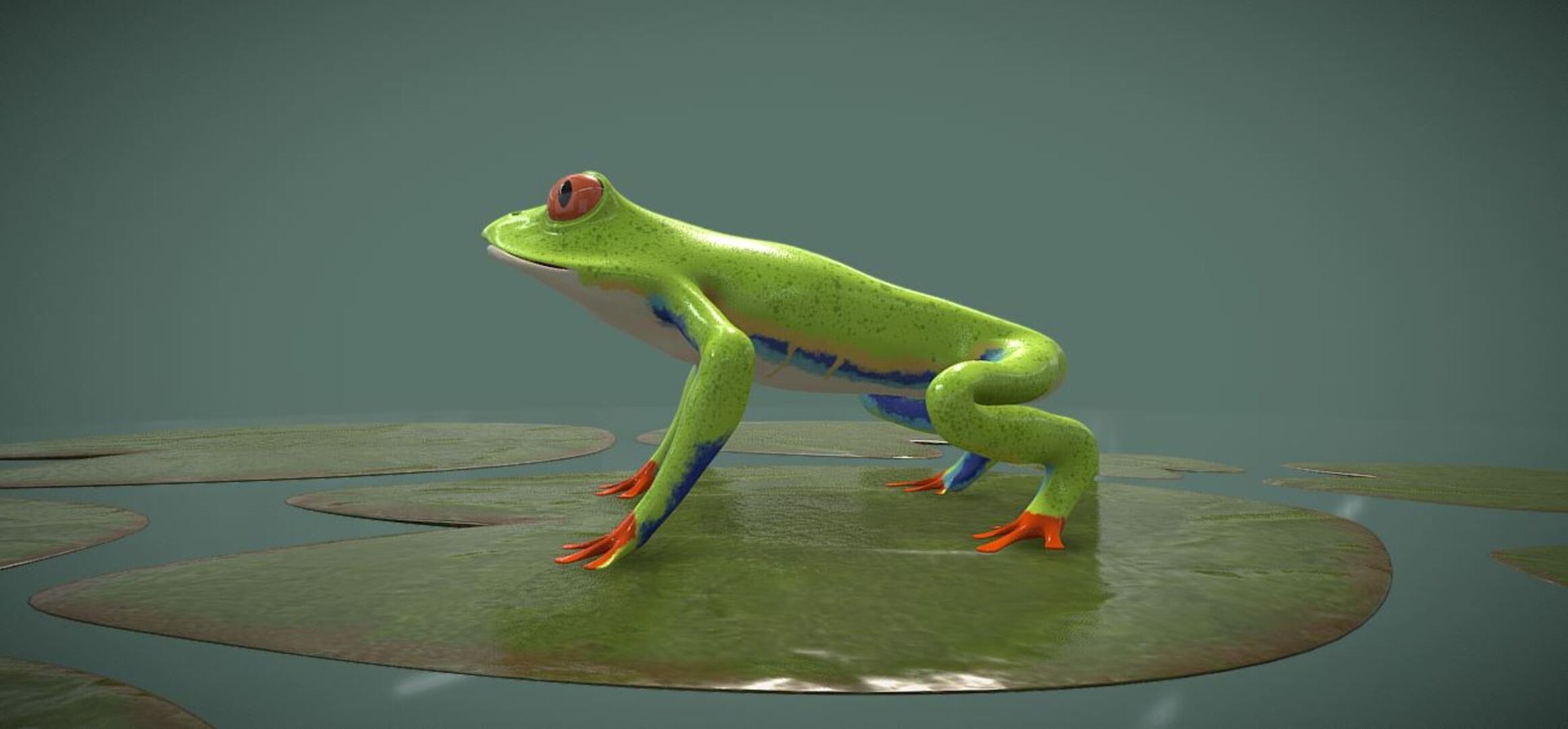 Frog 3D model - TurboSquid 1791441