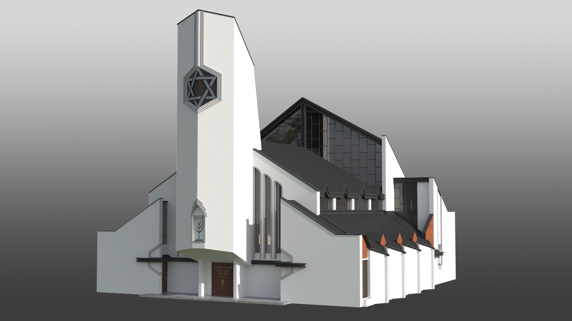 Synagogue Model - TurboSquid 2151793