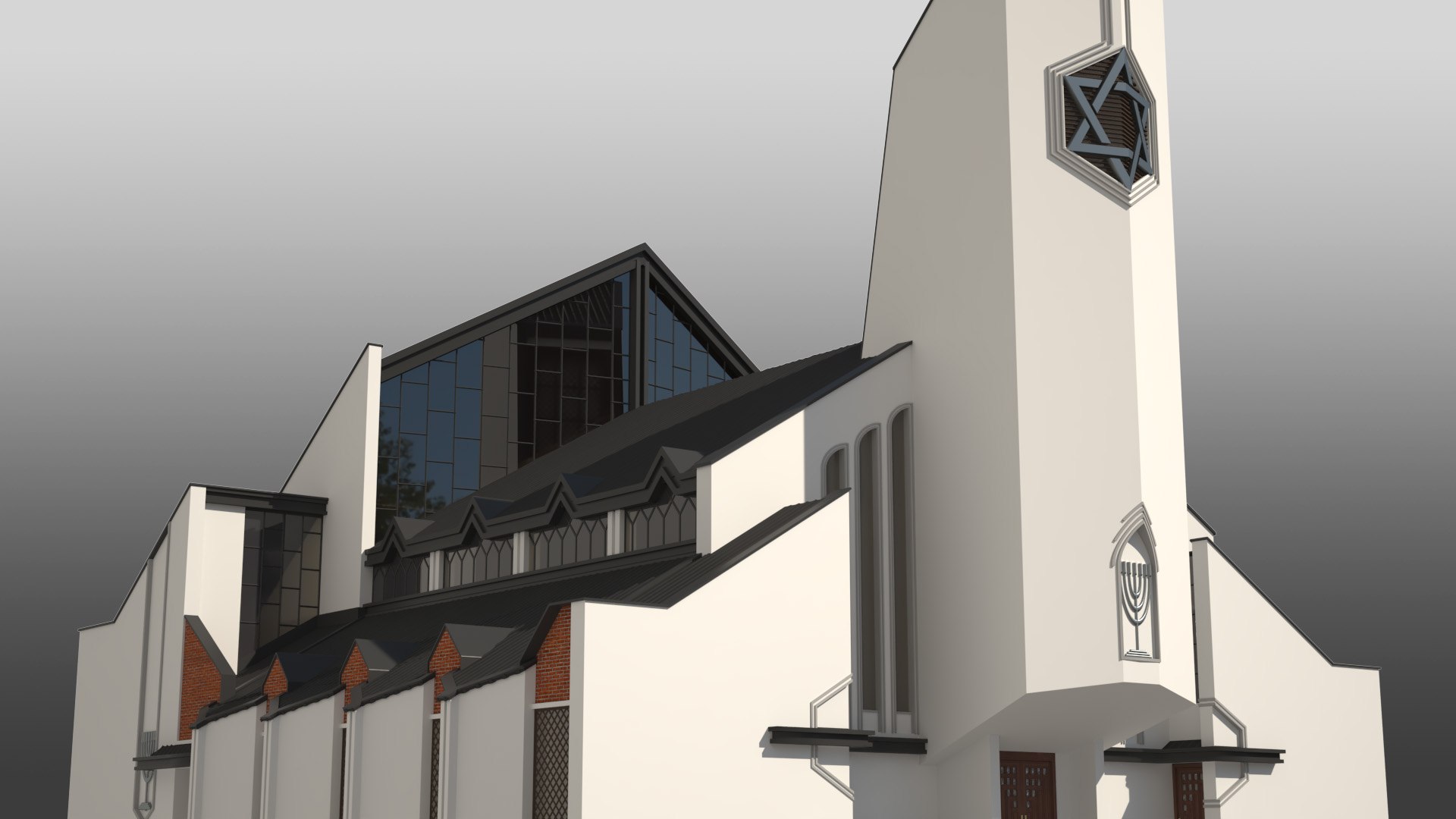 Synagogue Model - TurboSquid 2151793