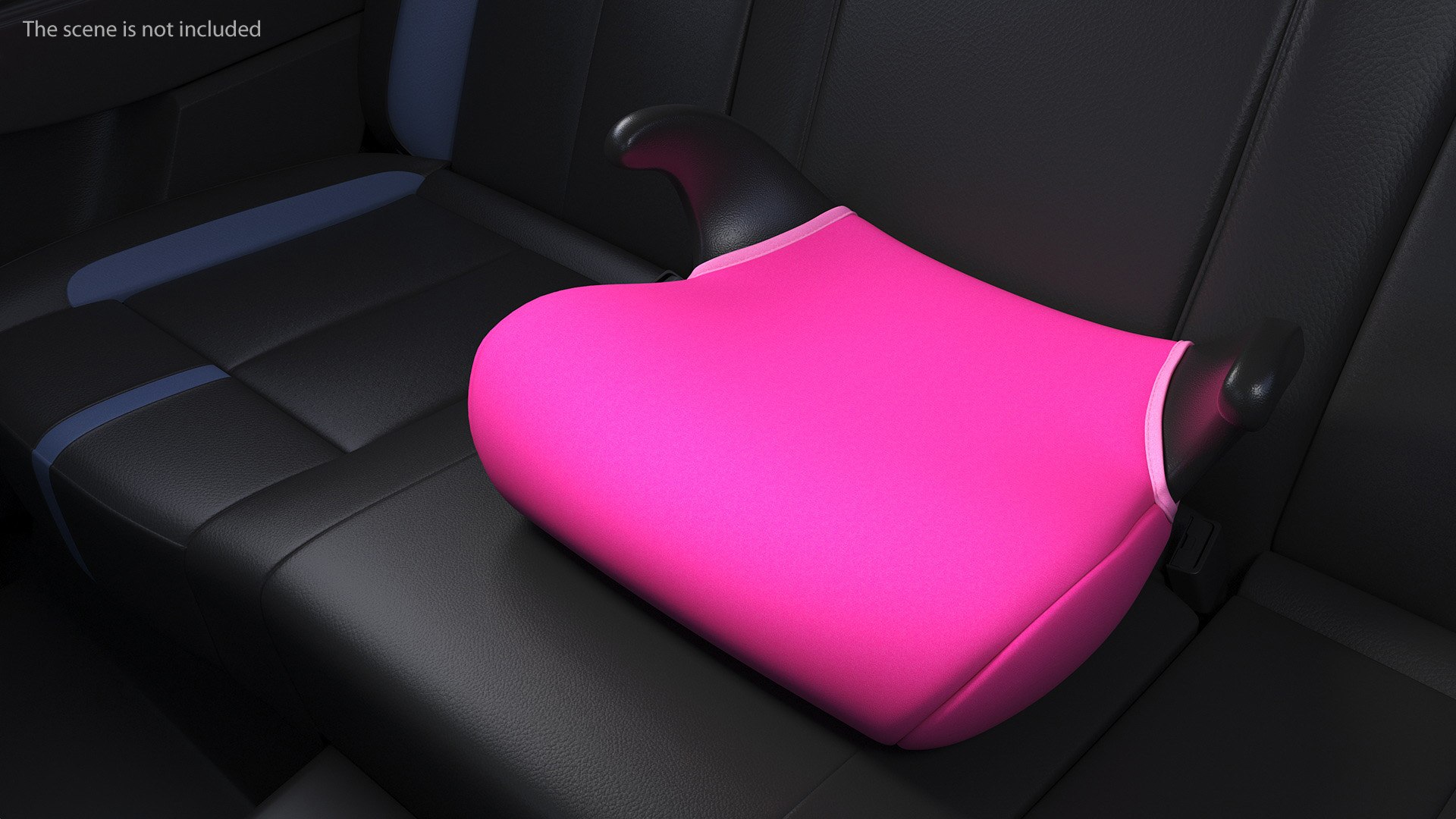 Backless Booster Car Seat Pink 3D Model - TurboSquid 2148571