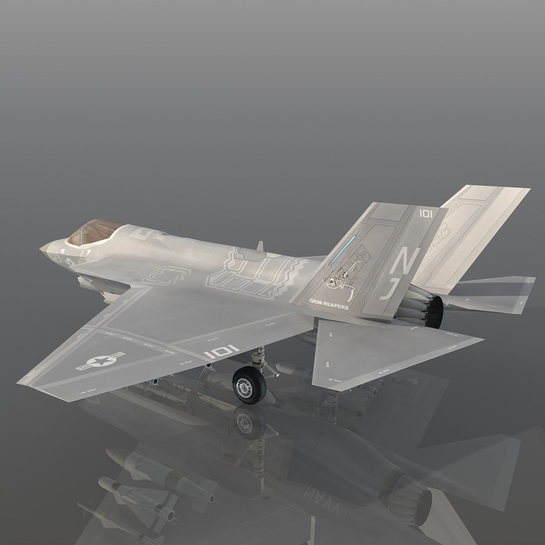f-35 cv lightning ii 3d max