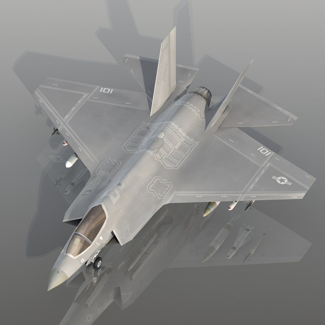 f-35 cv lightning ii 3d max