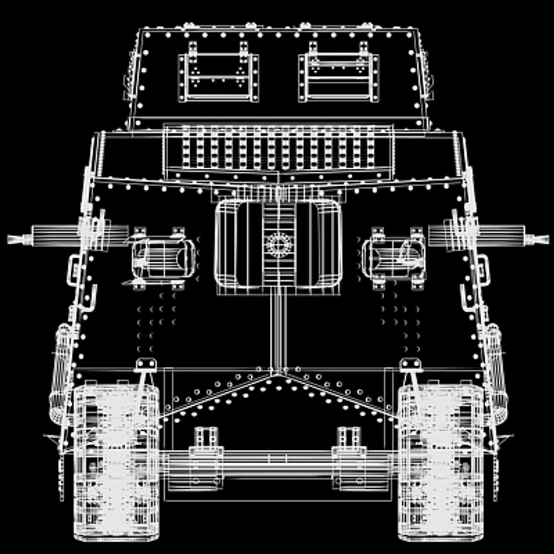 Wwi German Tank A7v 3d Model