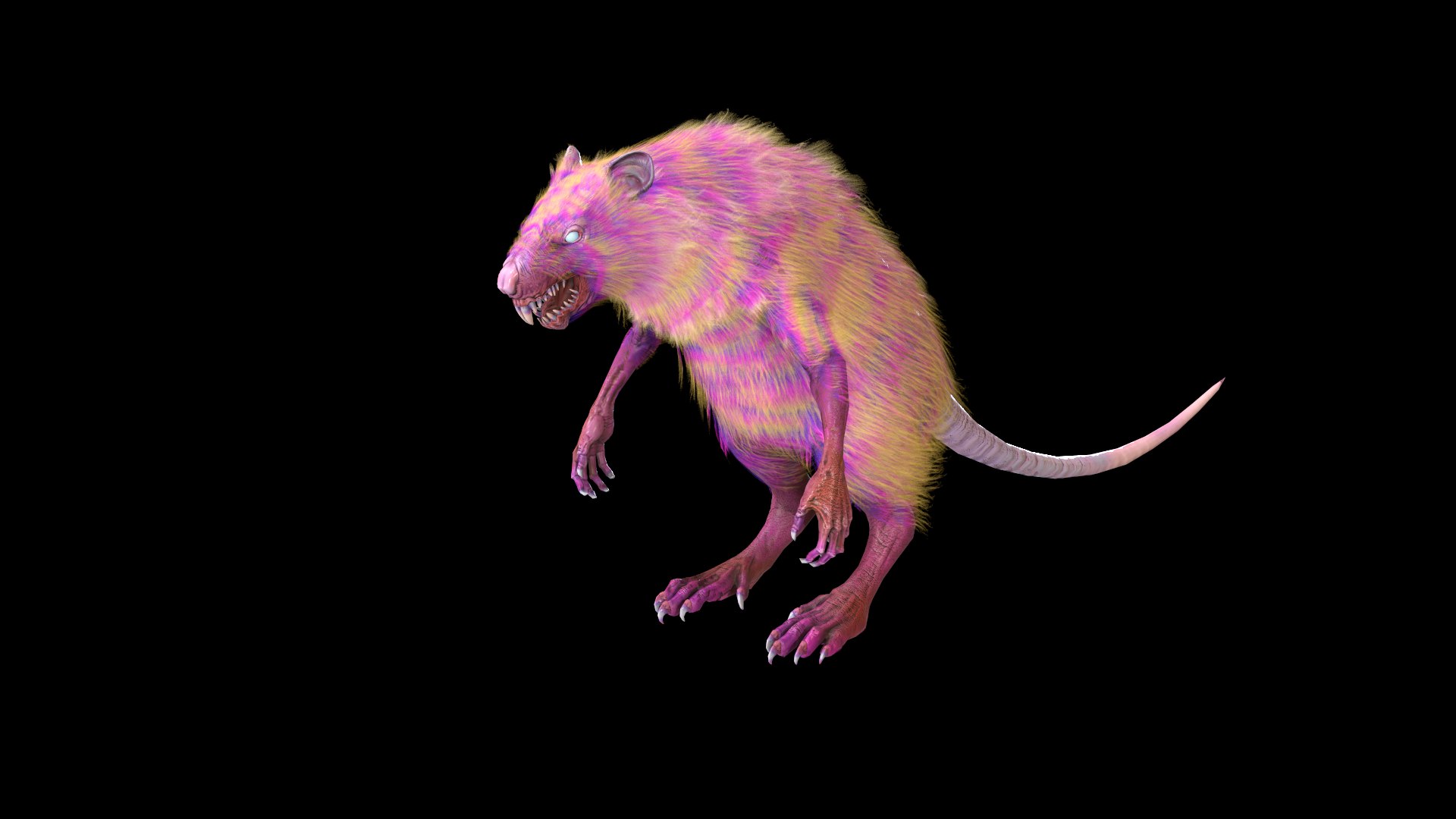 WereRat 3D Model - TurboSquid 1786070