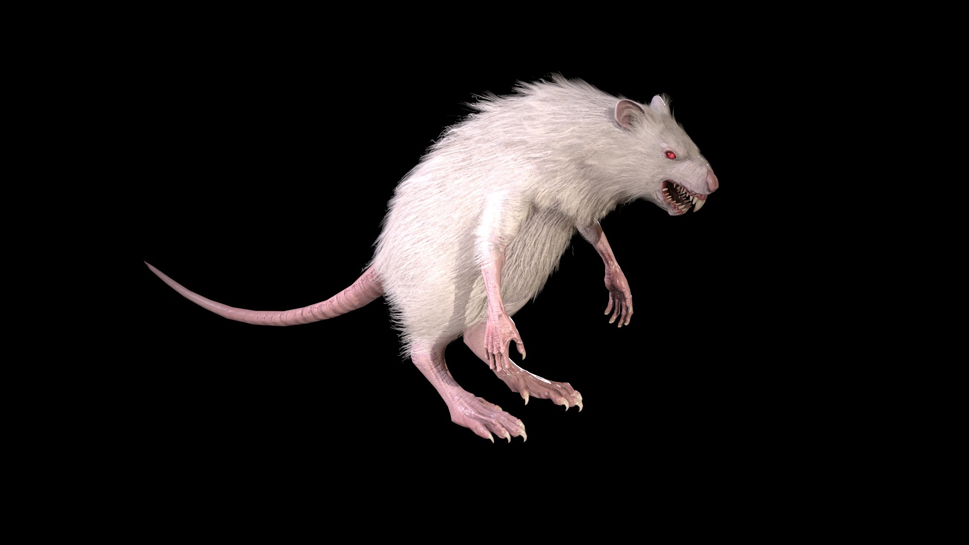 WereRat 3D model - TurboSquid 1786070