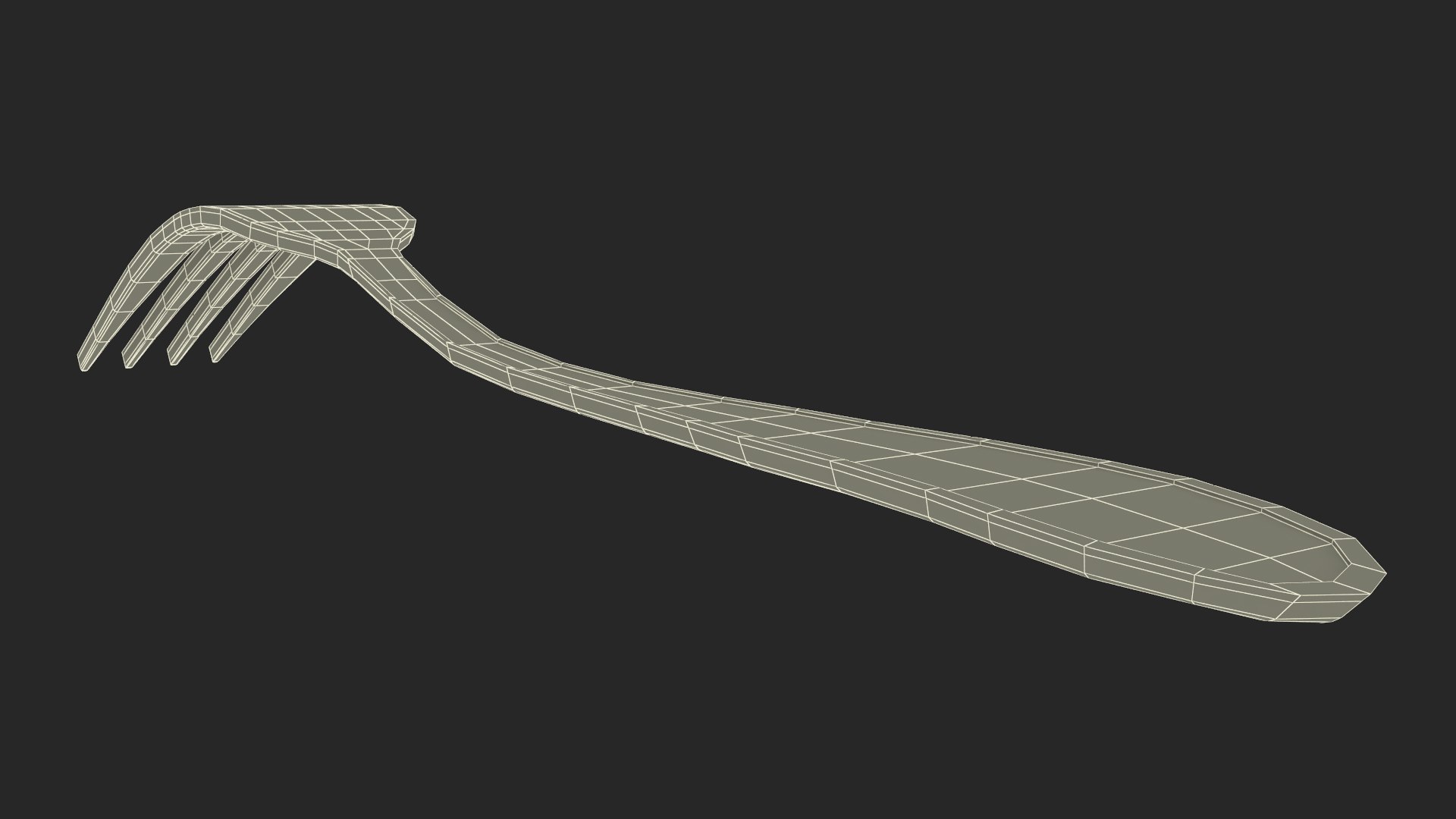 Silver Fork 3D Model - TurboSquid 2040283