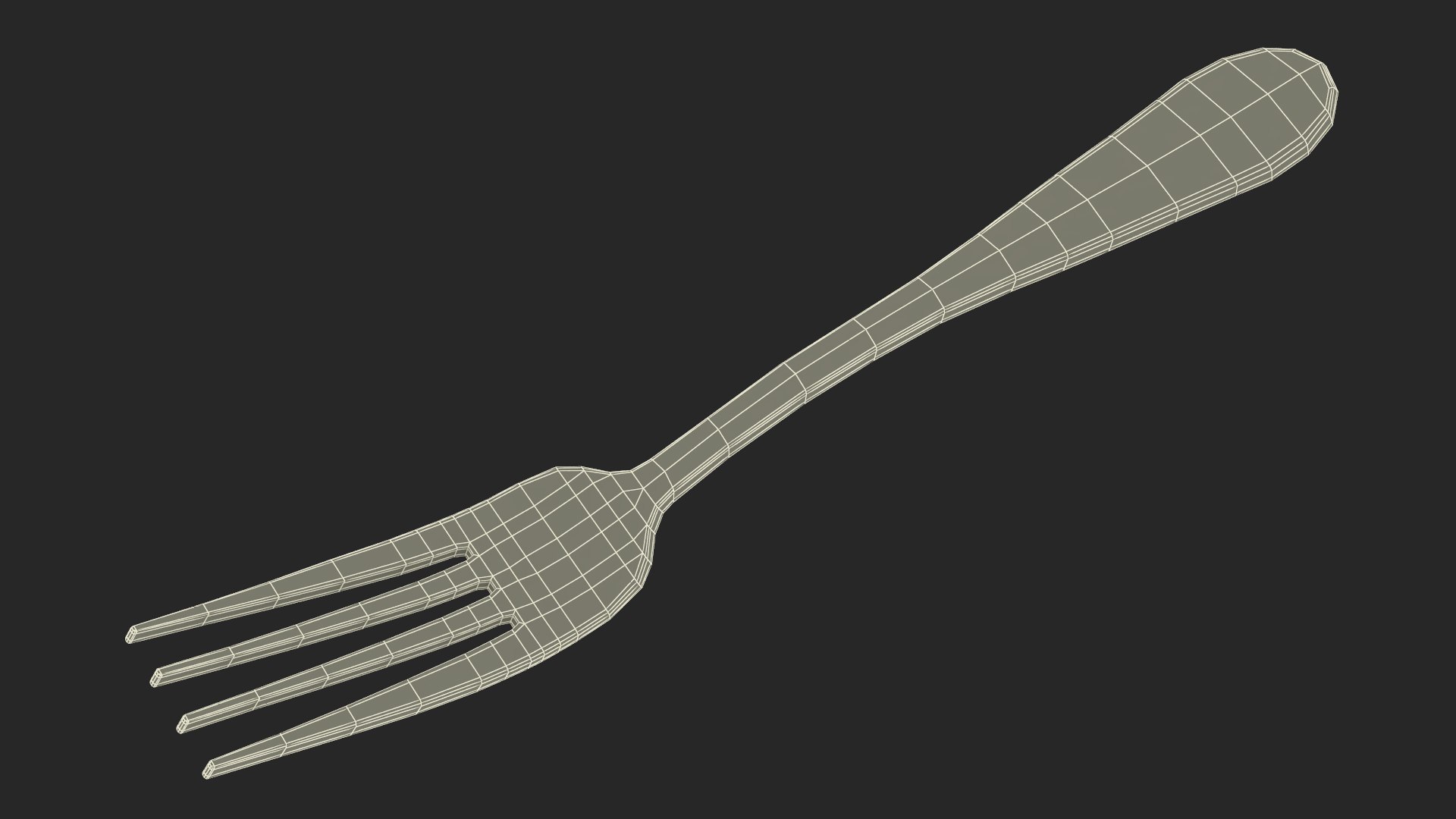 Silver Fork 3D Model - TurboSquid 2040283
