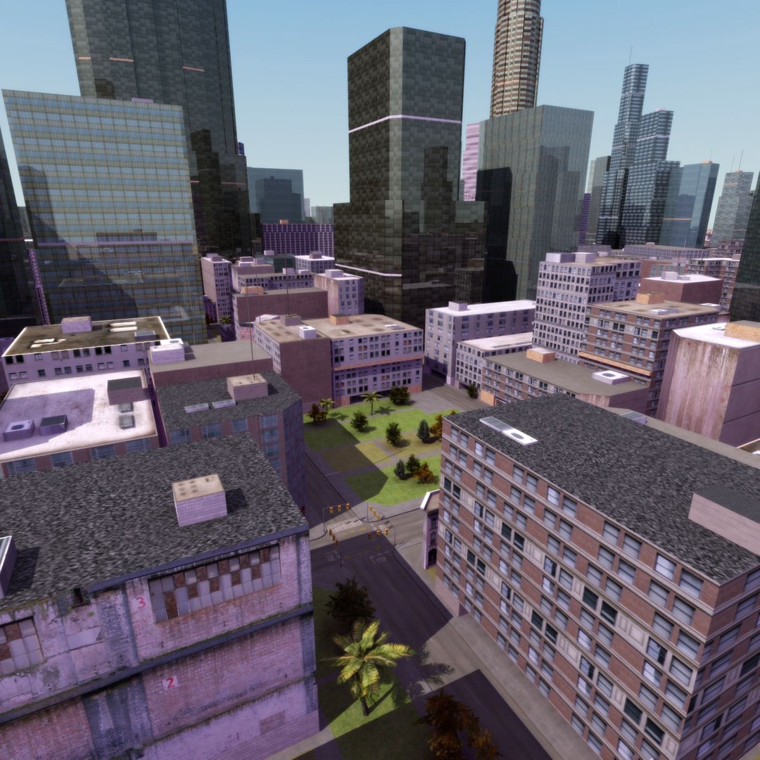 3d Model City Building