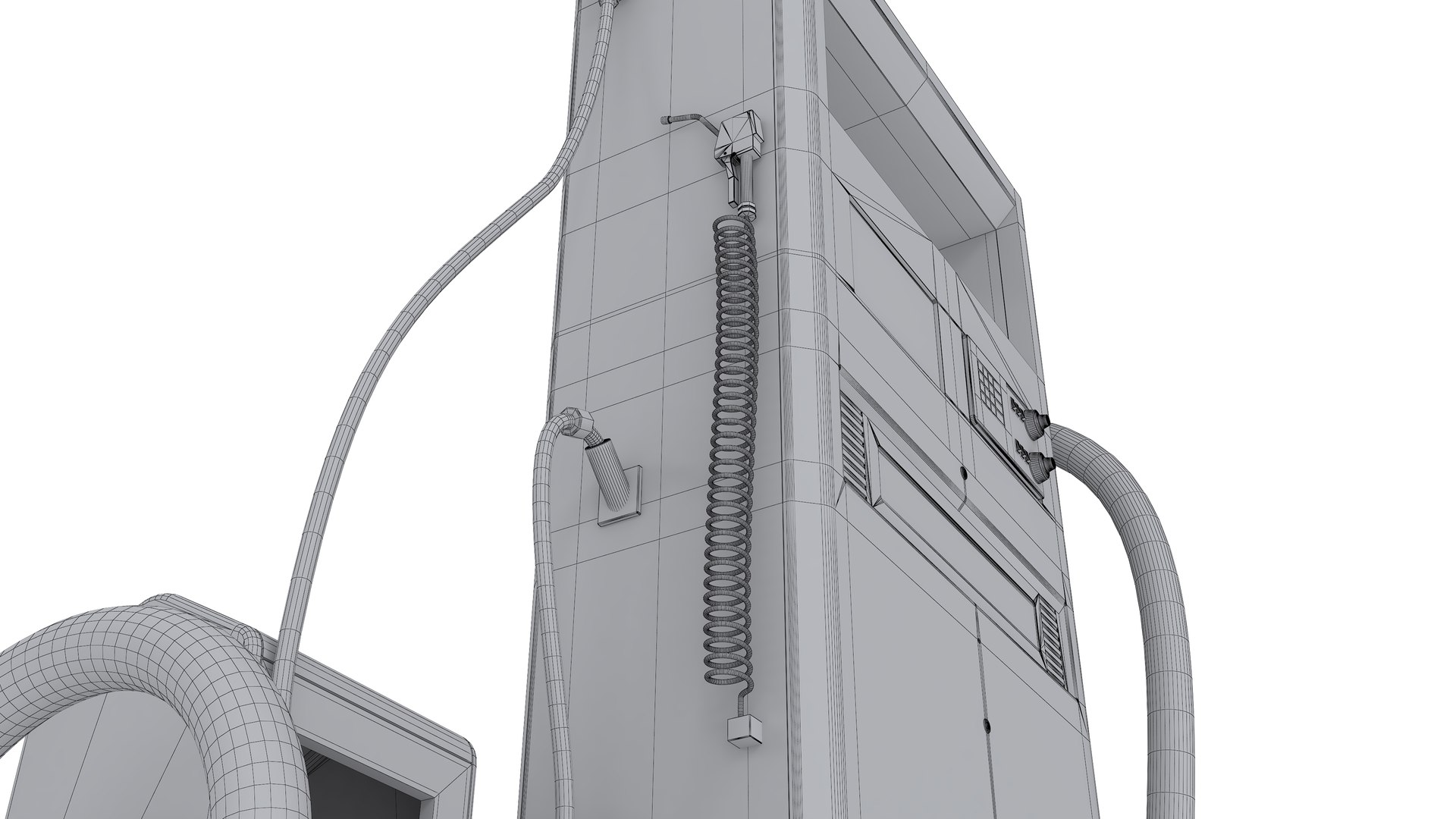 3D LNG Fuel Dispenser Station - TurboSquid 2279276