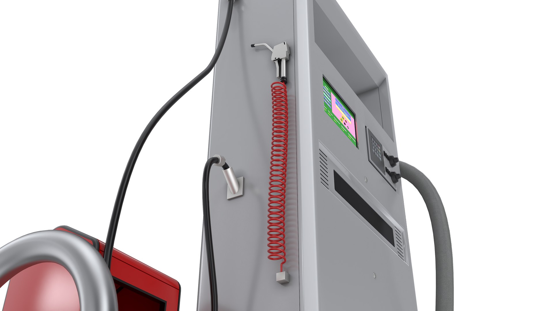 3D LNG Fuel Dispenser Station - TurboSquid 2279276