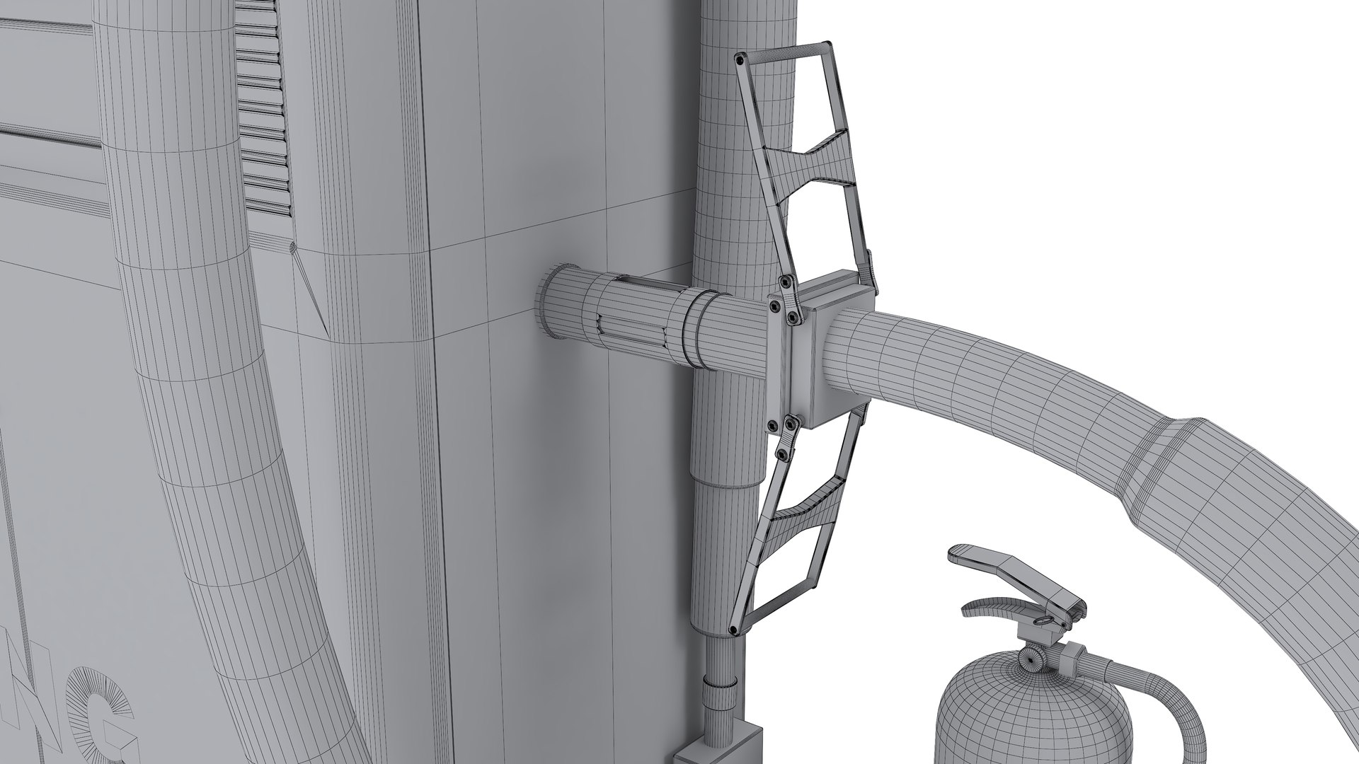 3D LNG Fuel Dispenser Station - TurboSquid 2279276