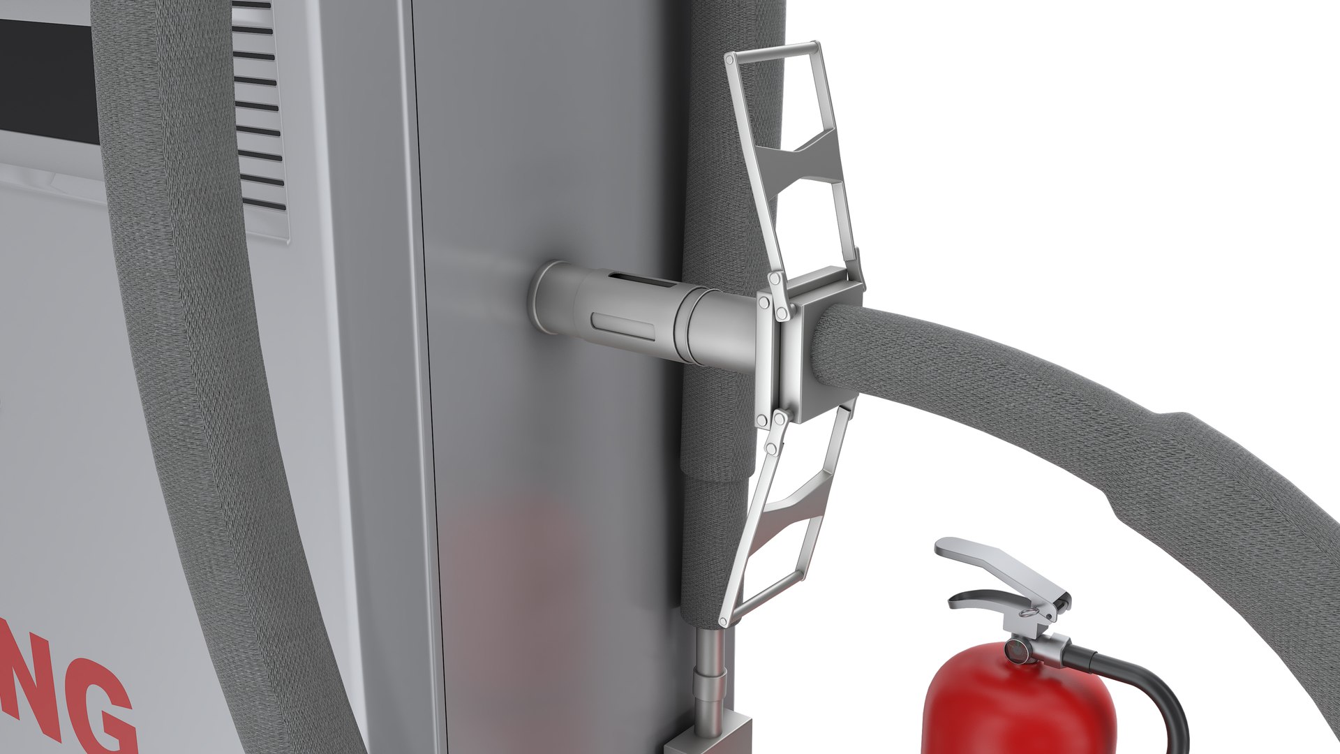 3D LNG Fuel Dispenser Station - TurboSquid 2279276