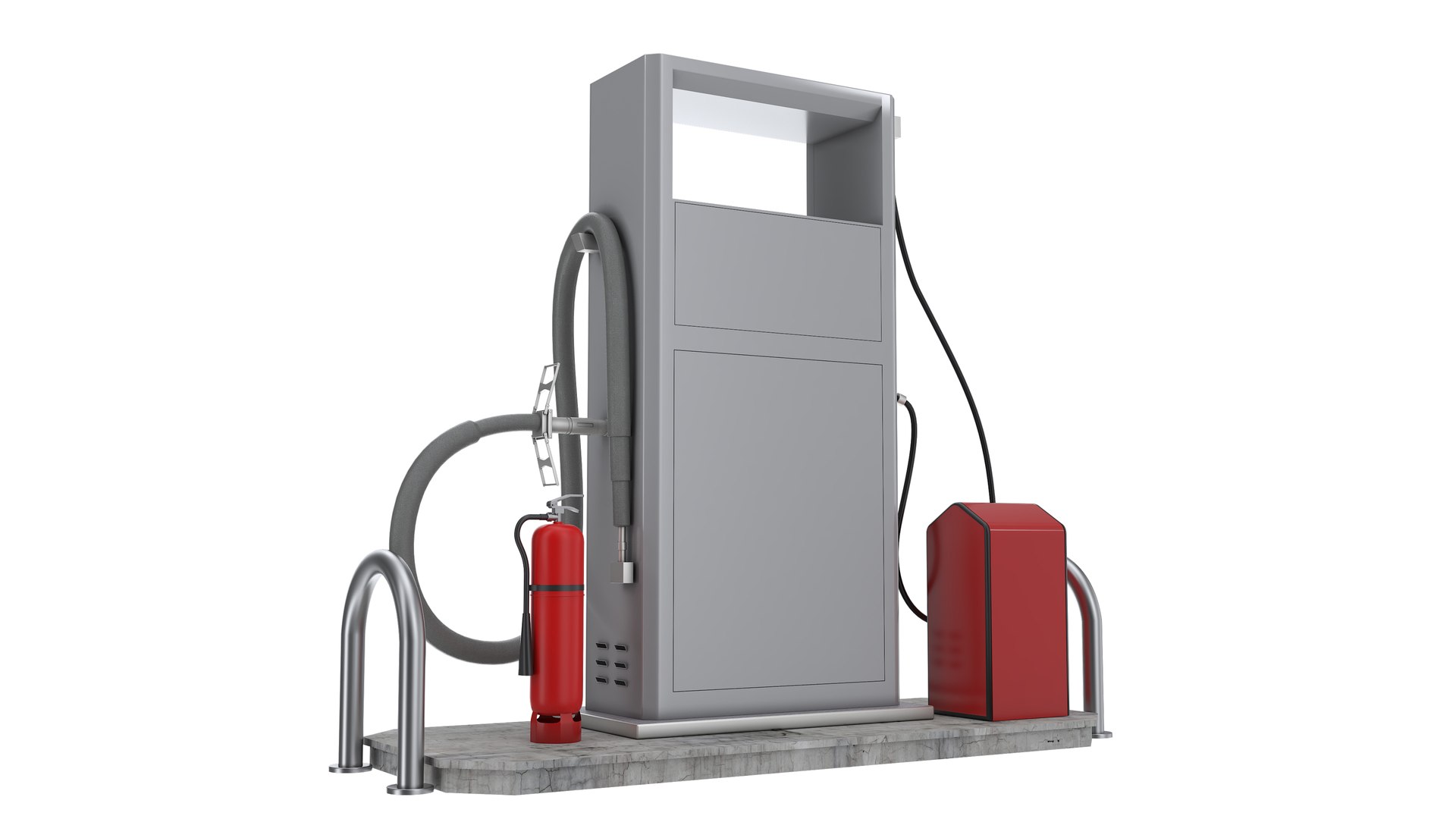 3D LNG Fuel Dispenser Station - TurboSquid 2279276