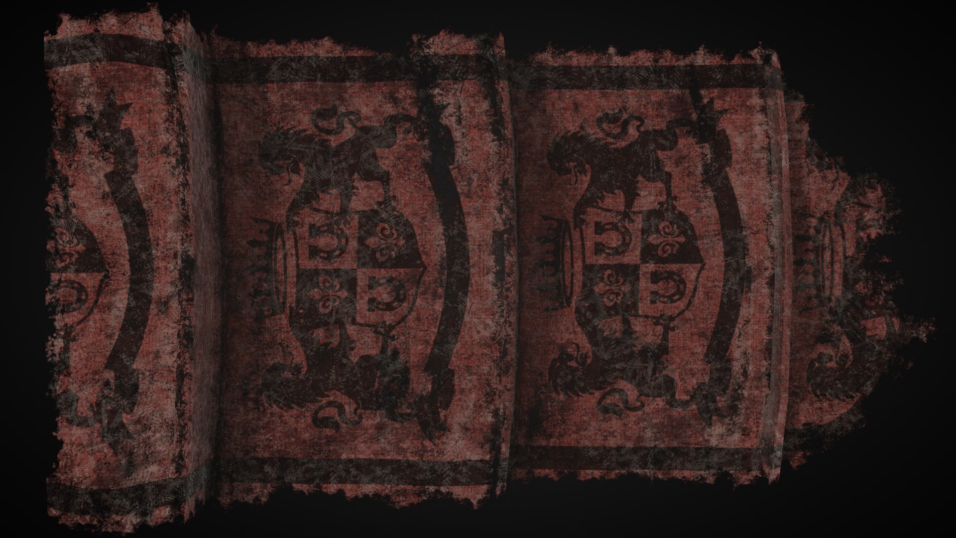 Old medieval Carpet PBR Low Poly Game ready 3D - TurboSquid 1851873