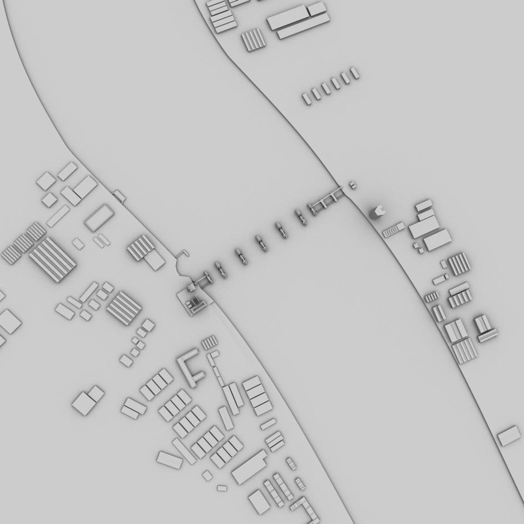 Thames Barrier 3d Model