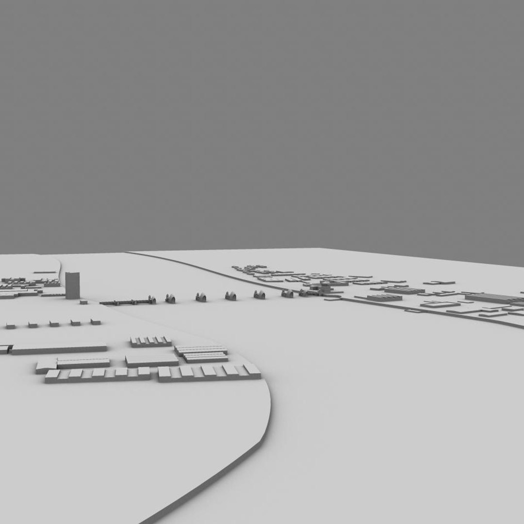 Thames Barrier 3d Model