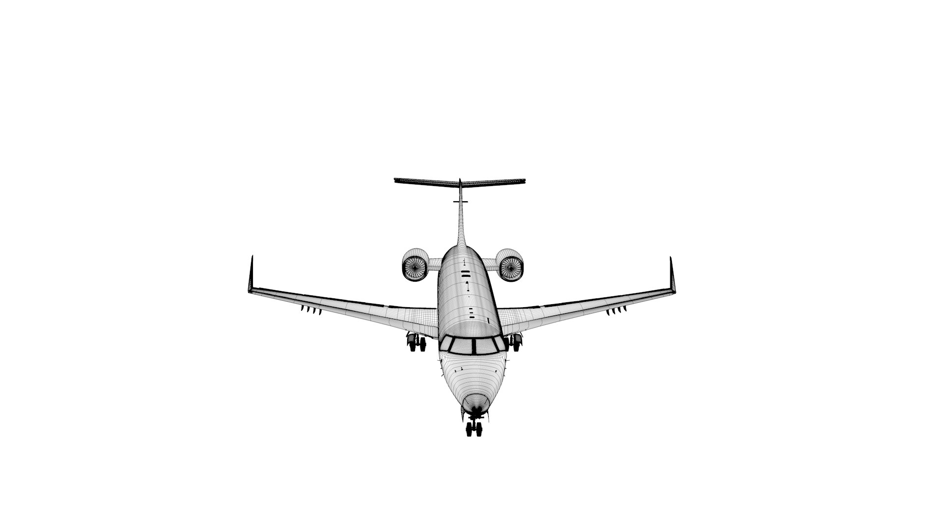 A6-ANK Gulf Wings Embraer EMB-135BJ Legacy 600 L2223 3D Model ...