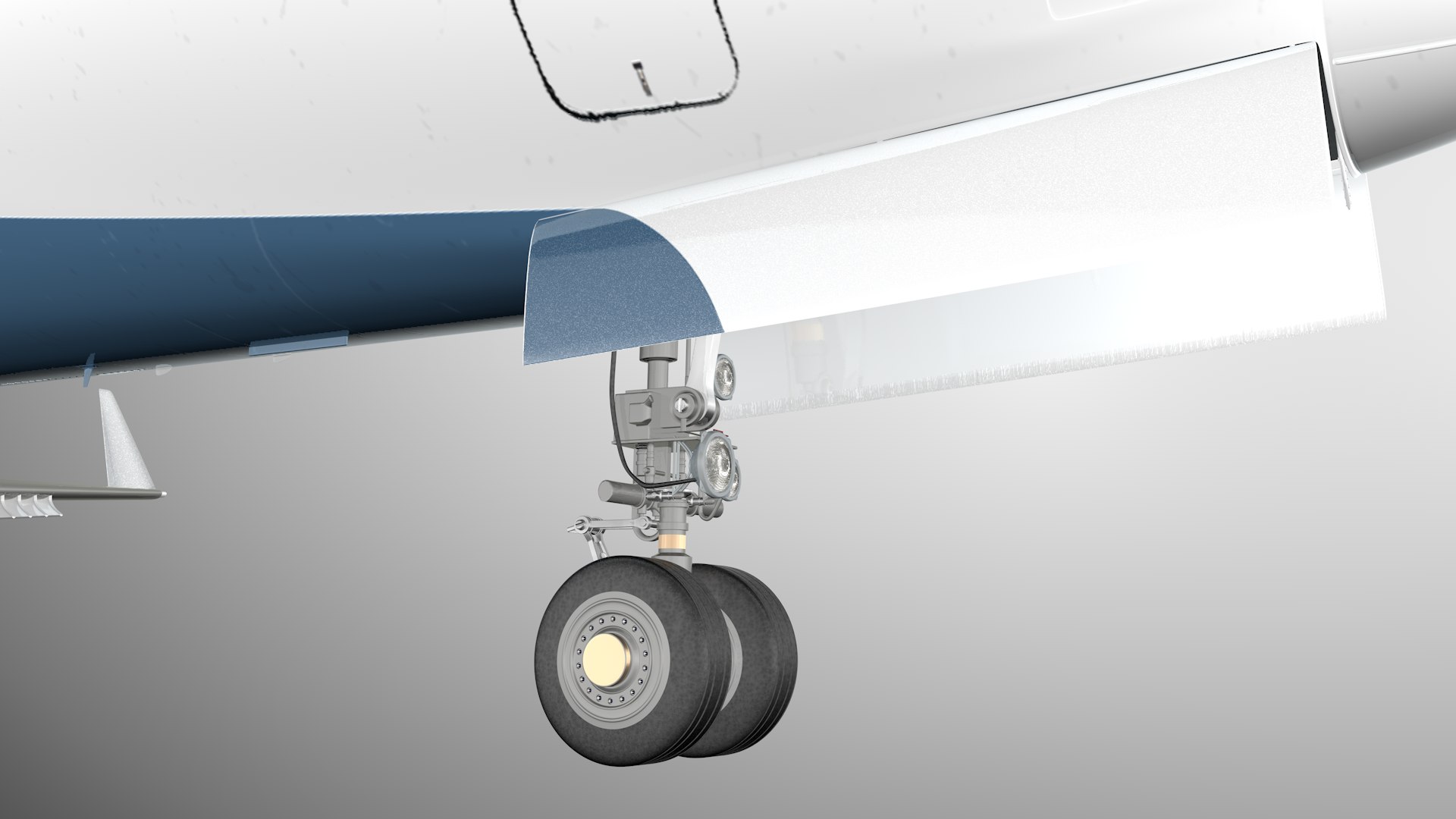 A6-ANK Gulf Wings Embraer EMB-135BJ Legacy 600 L2223 3D Model ...