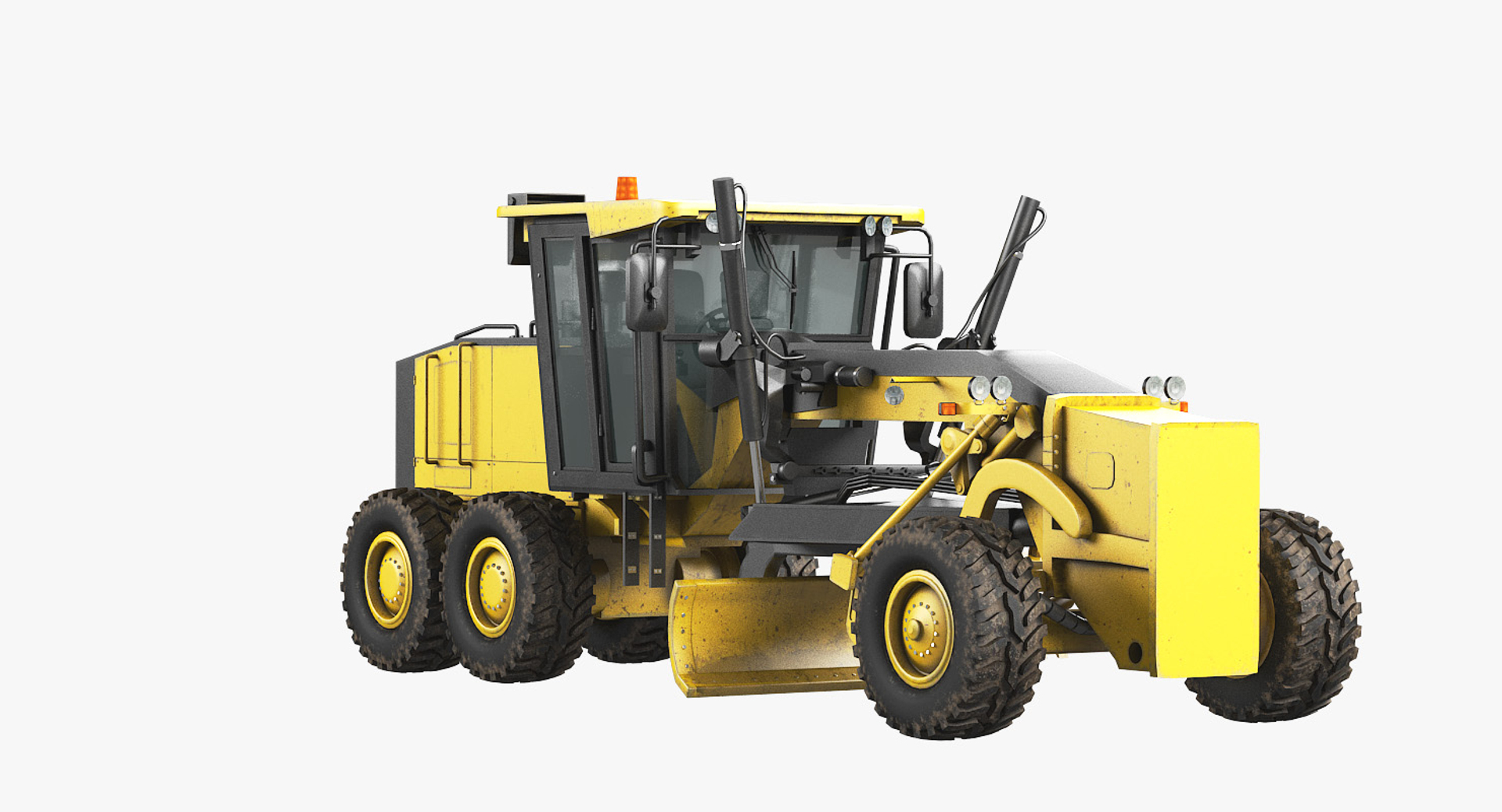 Modern Grader 3D Model - TurboSquid 1270160