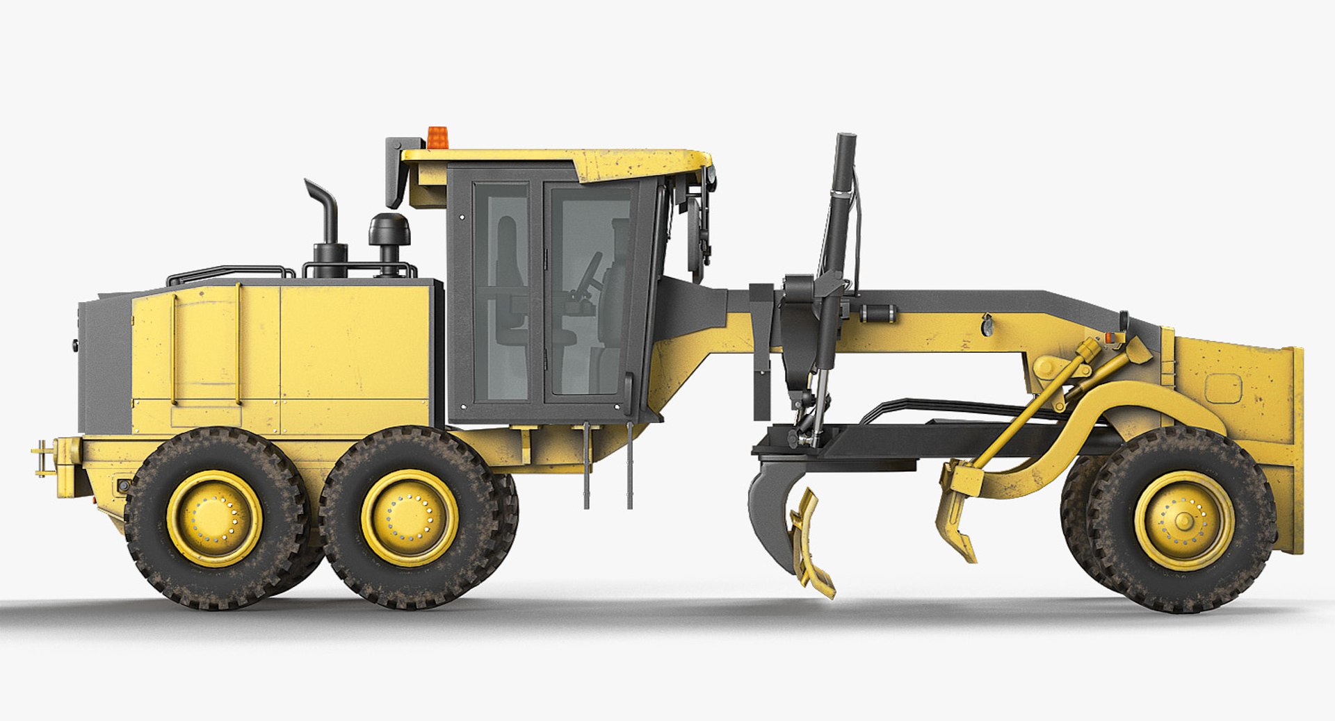 Modern Grader 3D Model - TurboSquid 1270160