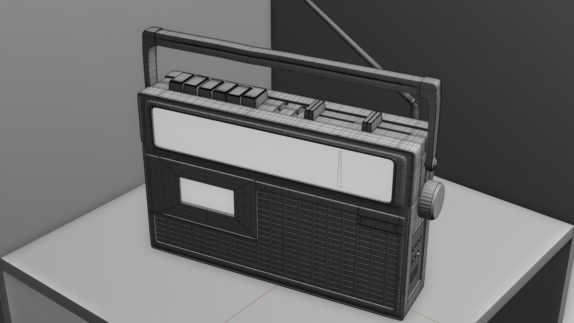 3D High Poly Radio Model - TurboSquid 2125560