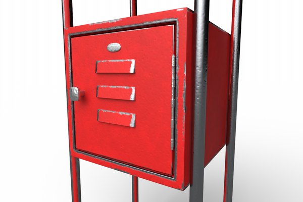 3D medical locker stand - TurboSquid 1391249