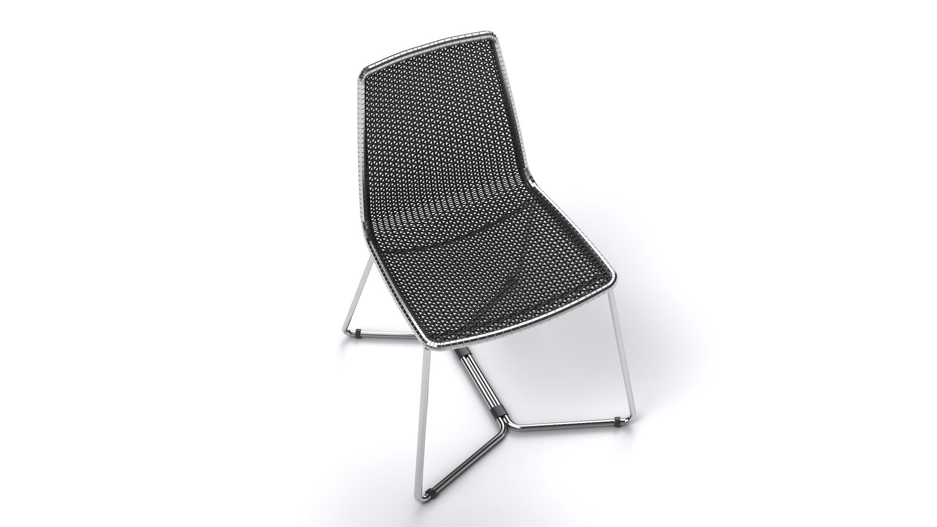 Outdoor weaving chair 3D model - TurboSquid 1748954