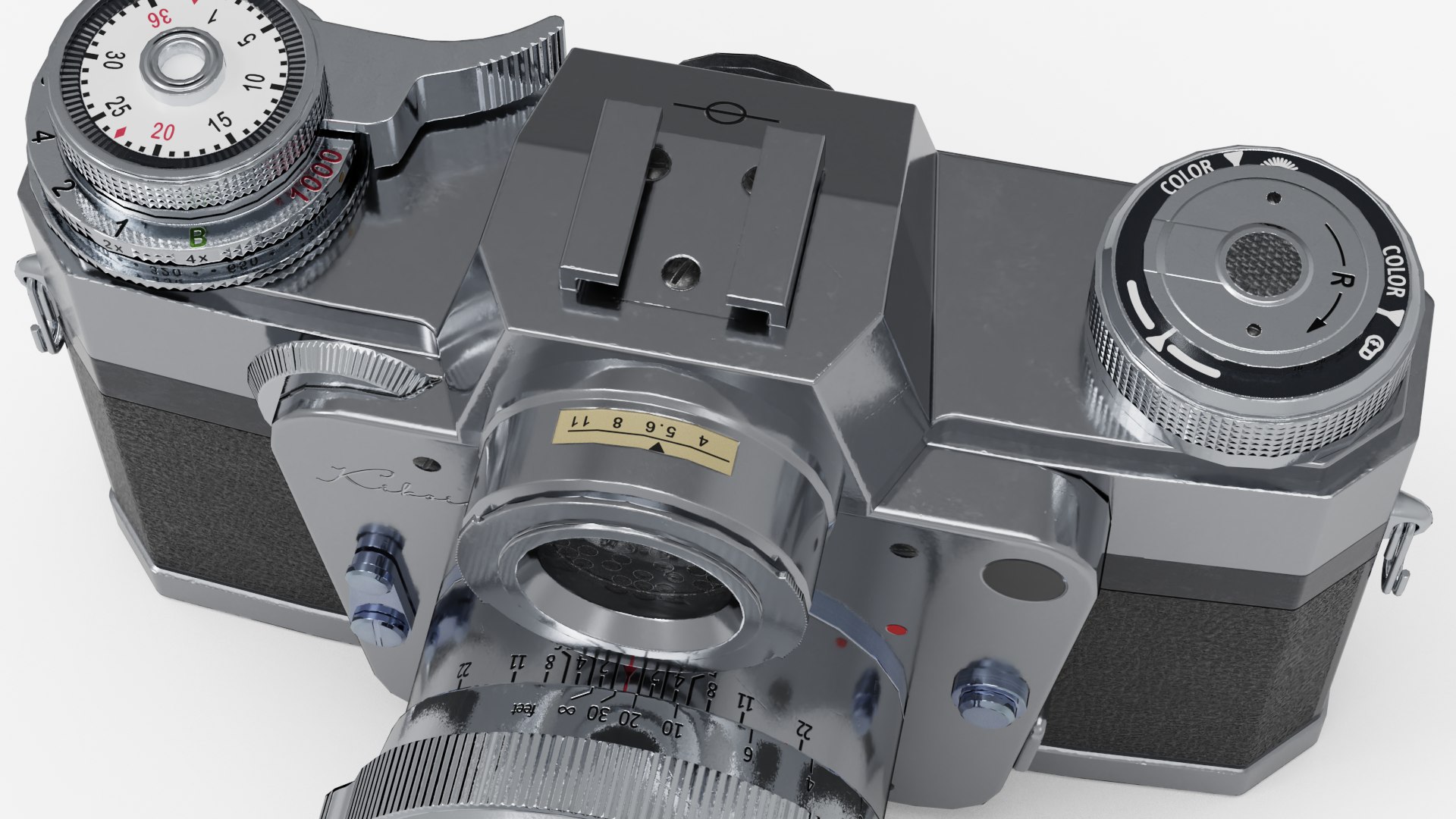 Vintage Contarex-Based Camera Model - High Quality and Realistic ...