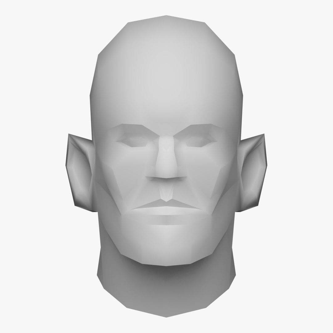 Human Character Head 3D - TurboSquid 1214667