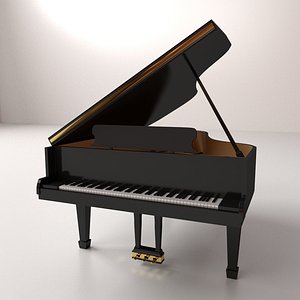 Download 3D Grand Piano Blender Models - TurboSquid