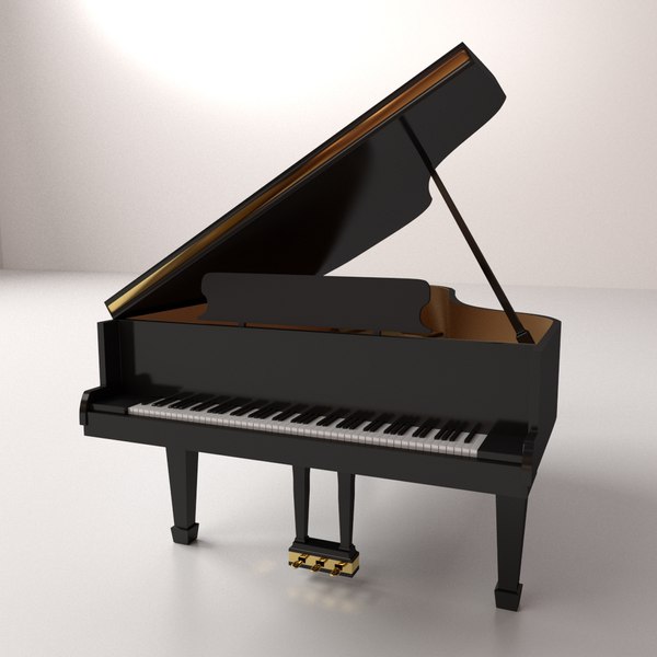 Grand Piano Blender Models for Download | TurboSquid