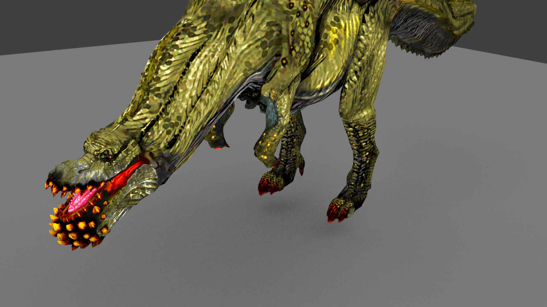 3D Monster Devil Melynx Model - TurboSquid 1351562