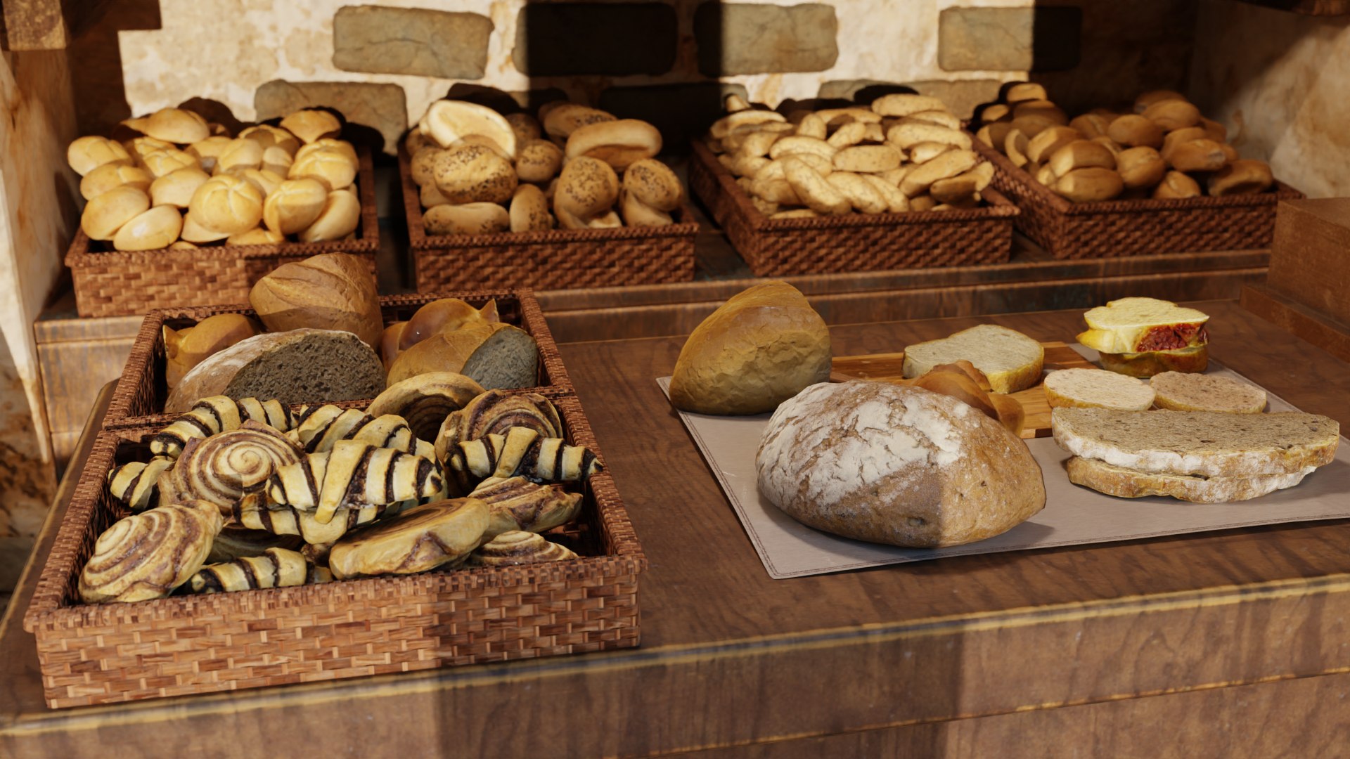 Pastry Pack Model - TurboSquid 1913752