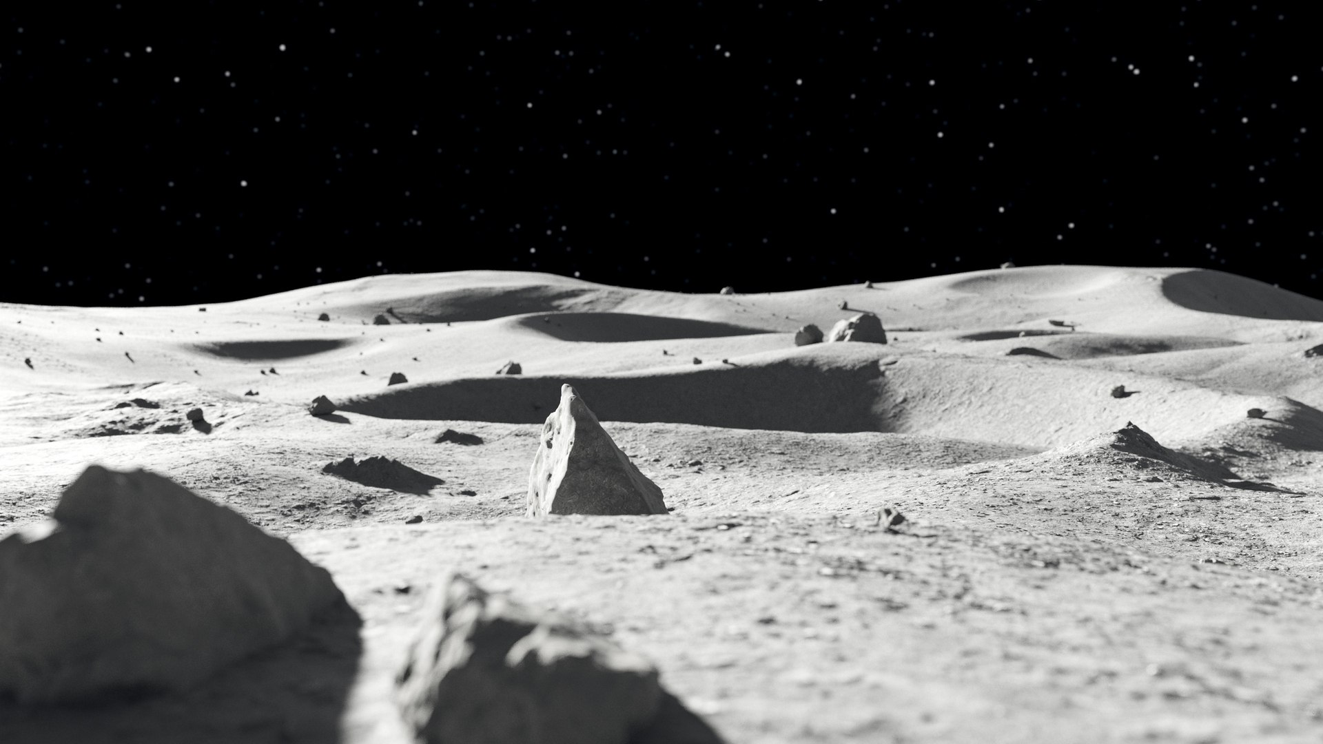 3D Moon Surface Model - TurboSquid 2072947